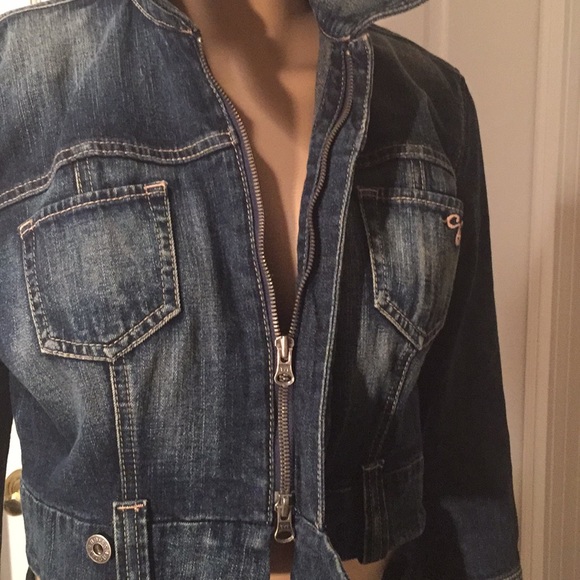 Guess | Jackets & Coats | Fun Little Jacket Let Thy Belly Button Show ...
